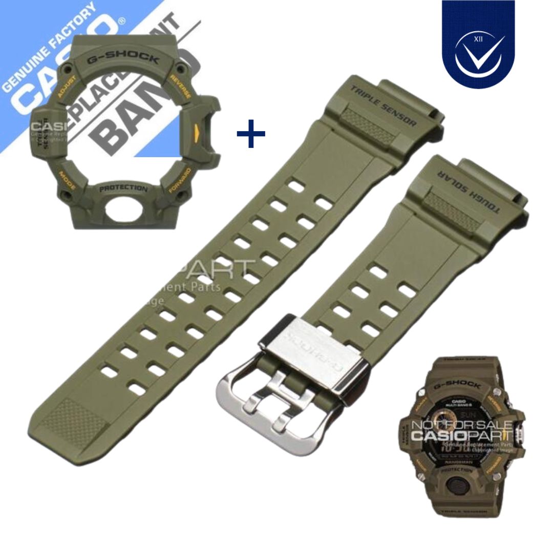 Correa y Bisel Casio Original Reloj Casio Rangeman GW-9400-3 ...