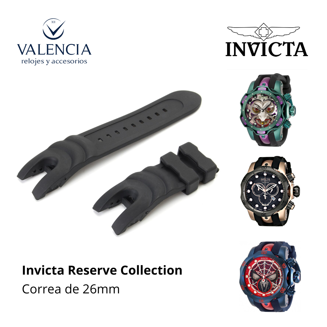 Correa Invicta Reserve 6051 - 26790 - 0361 y más – Relojería Valencia Perú